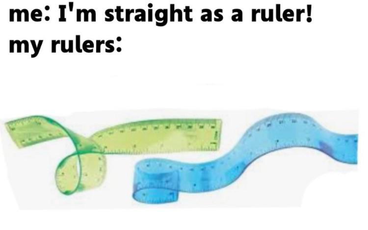 straight as a ruler | Scrolller
