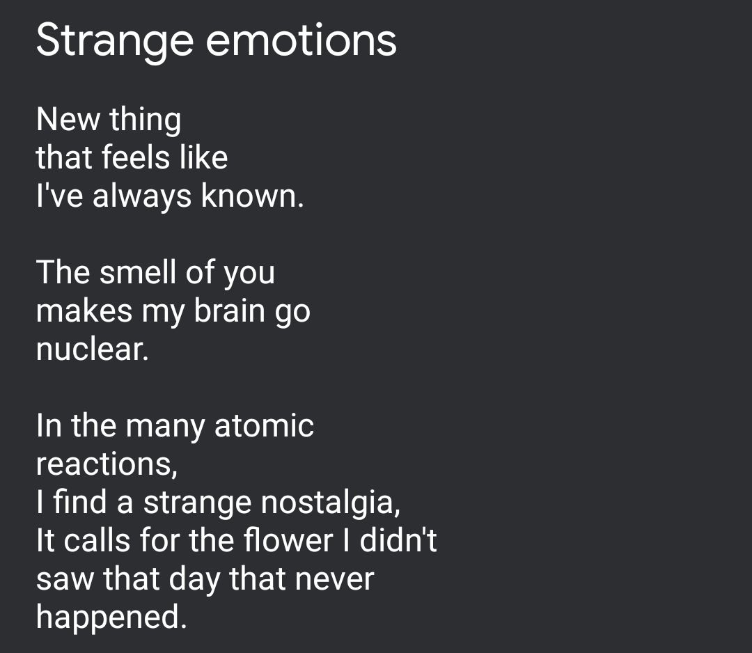 Strange Emotions | Scrolller