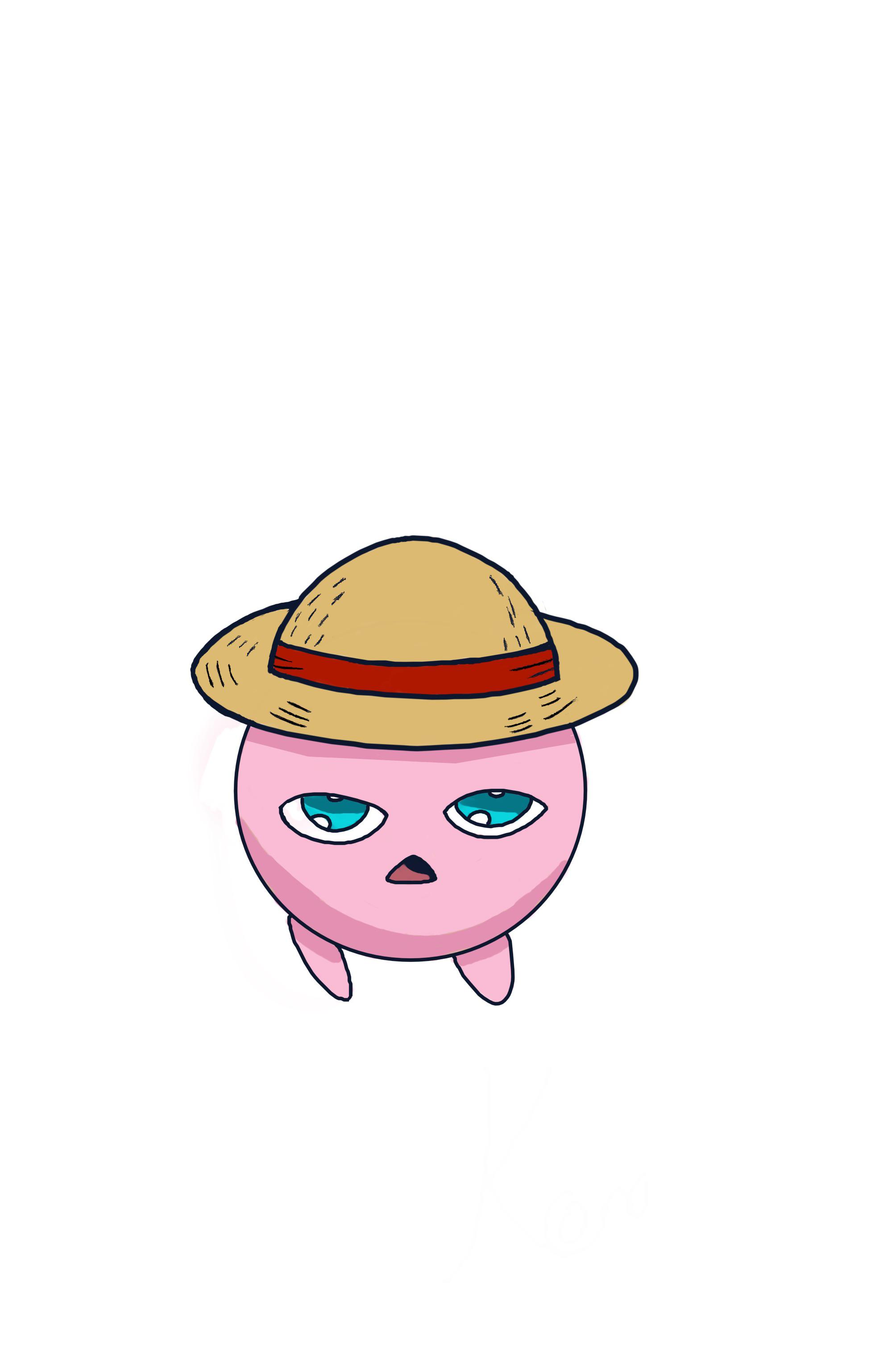 Strawhat Jigglypuff by konquistadorz | Scrolller