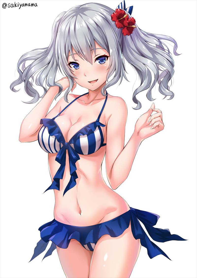 Striped Bikini (Sakiyamama) | Scrolller