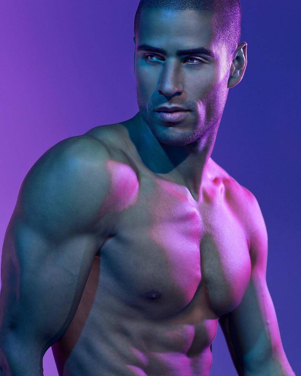 “Stud Study” Stud: Darnell Williams, Photo/Makeup by Jono Madison. | Scrolller