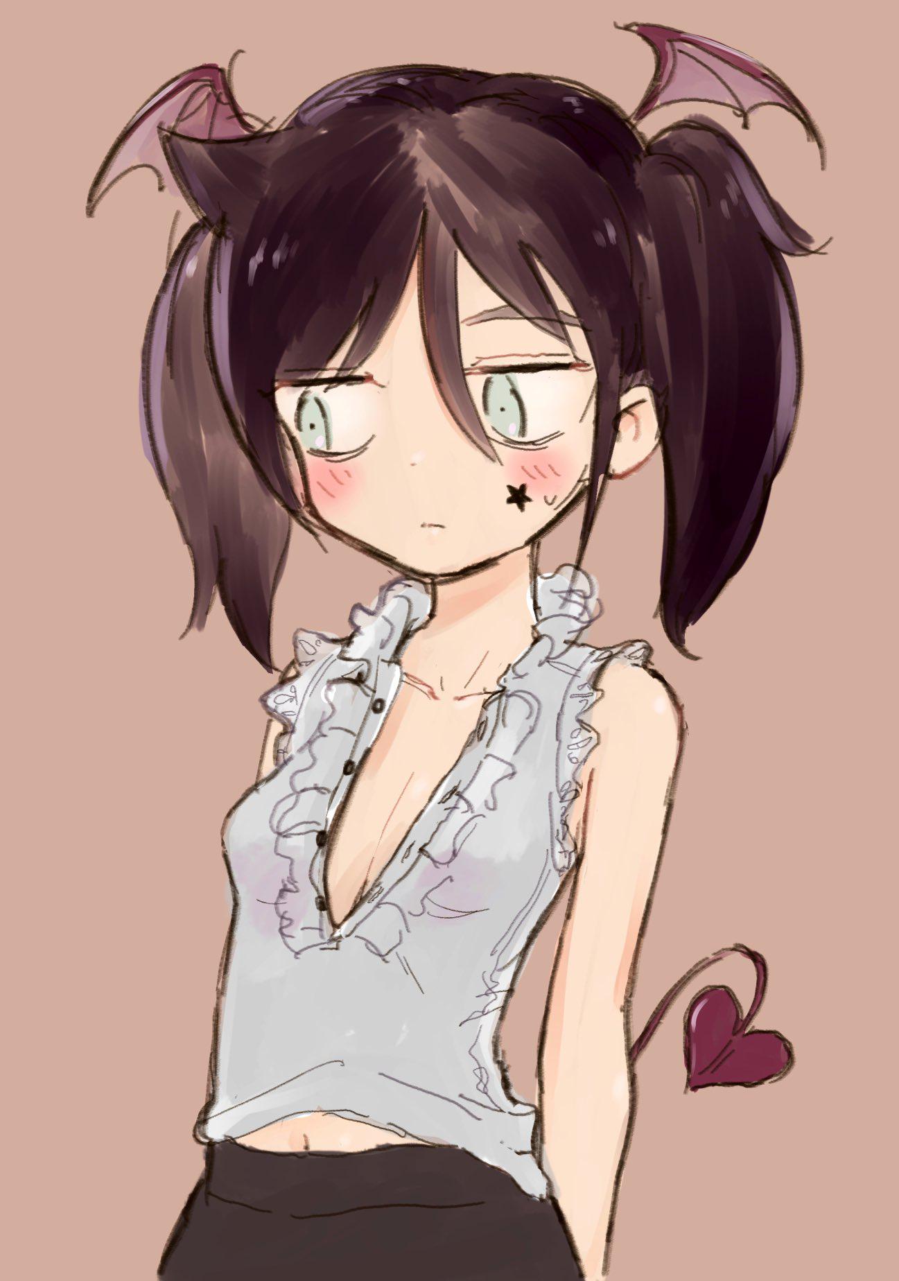 Succubus Moko - by @nijieith on Twitter | Scrolller