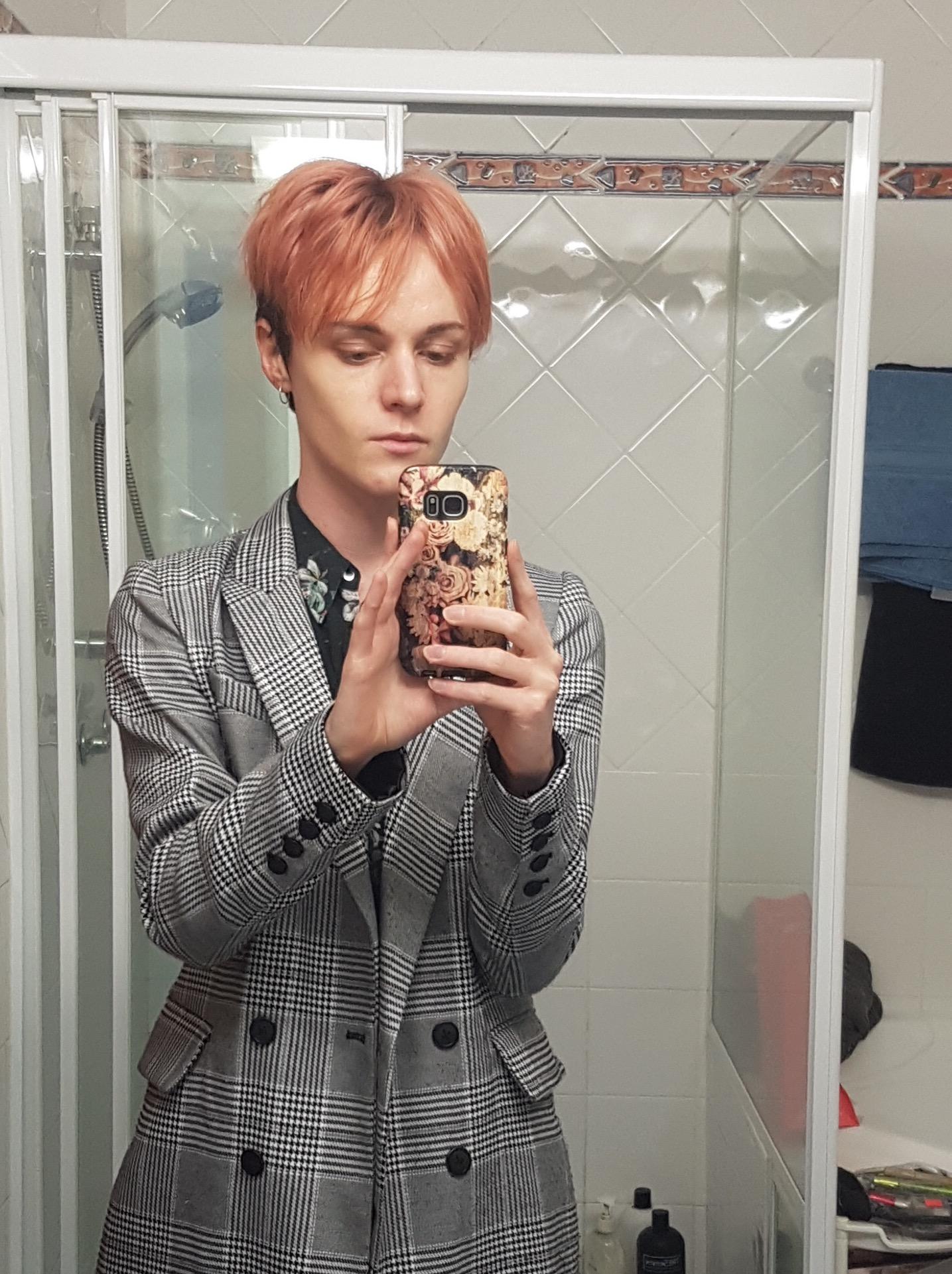 Such a dapper femboy! Let's give him some encouragement:) | Scrolller