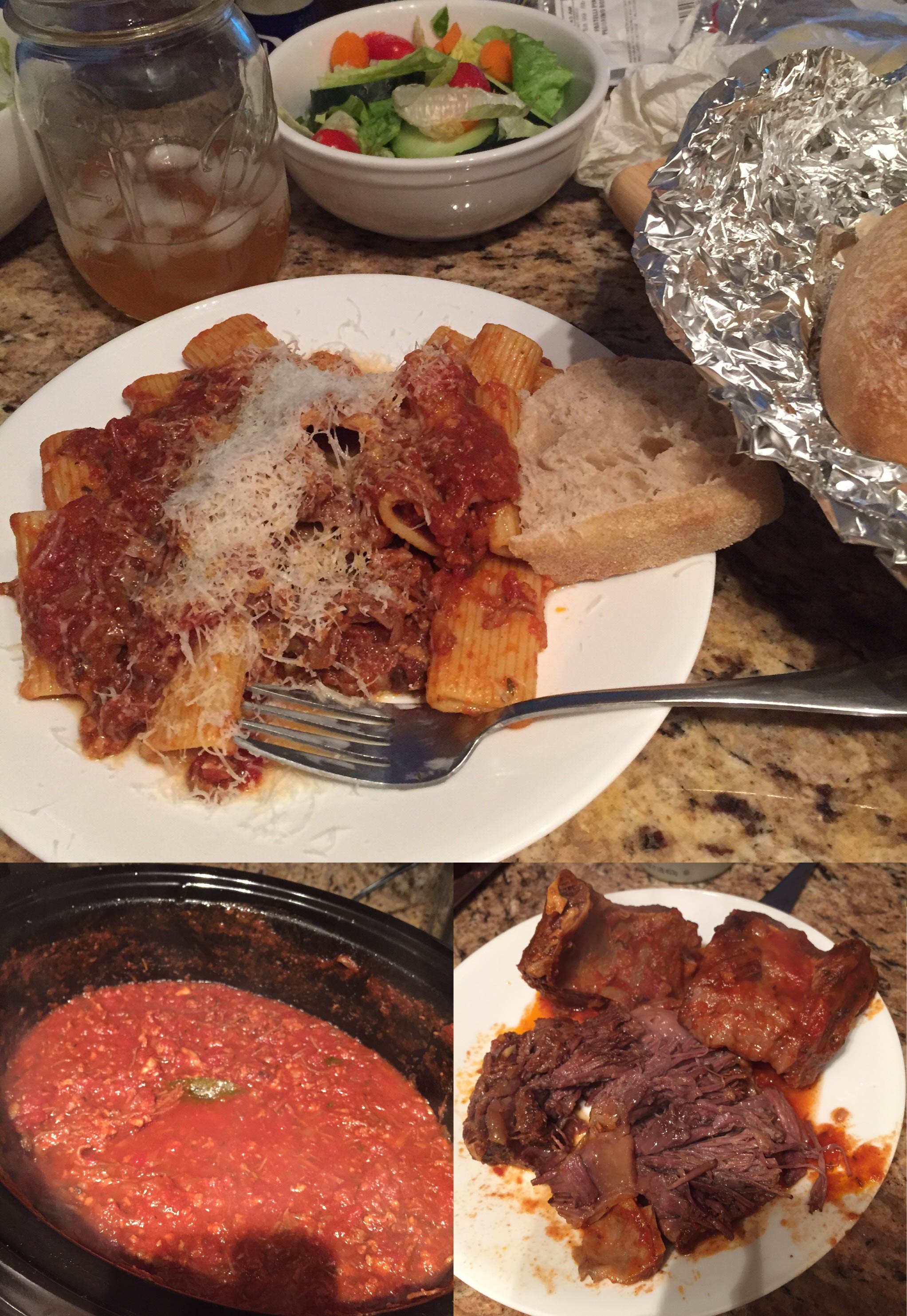 Sunday Gravy - Beef Short Rib & Hot Italian Sausage | Scrolller