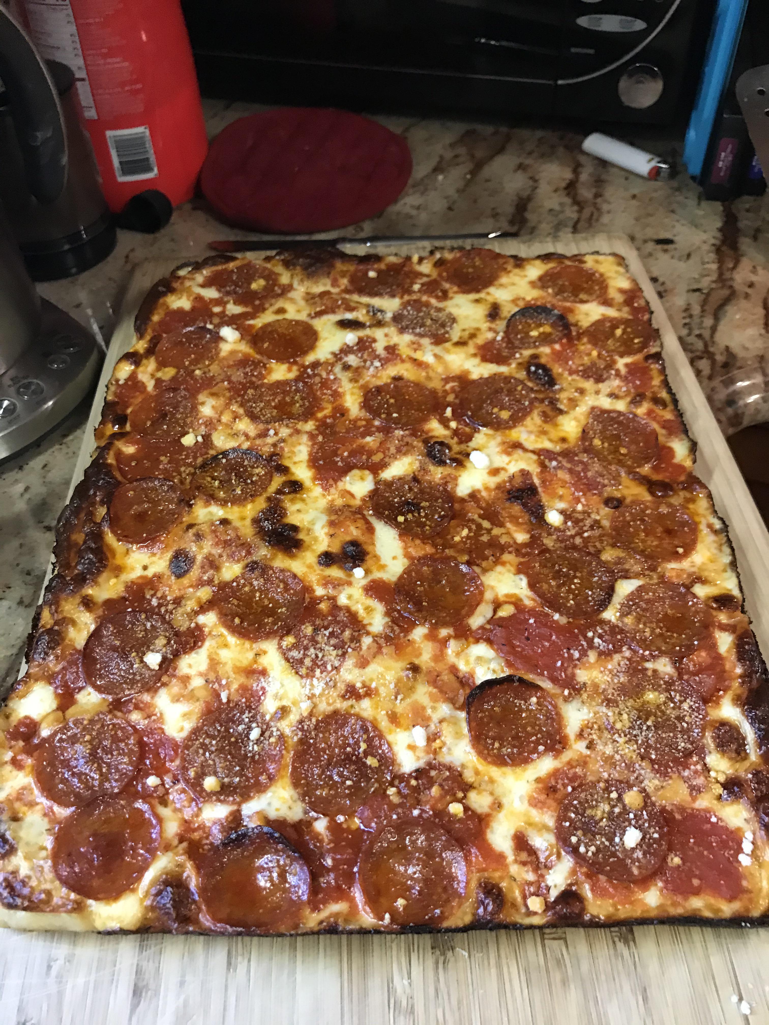Sunday Sicilian w/ pepperoni! | Scrolller