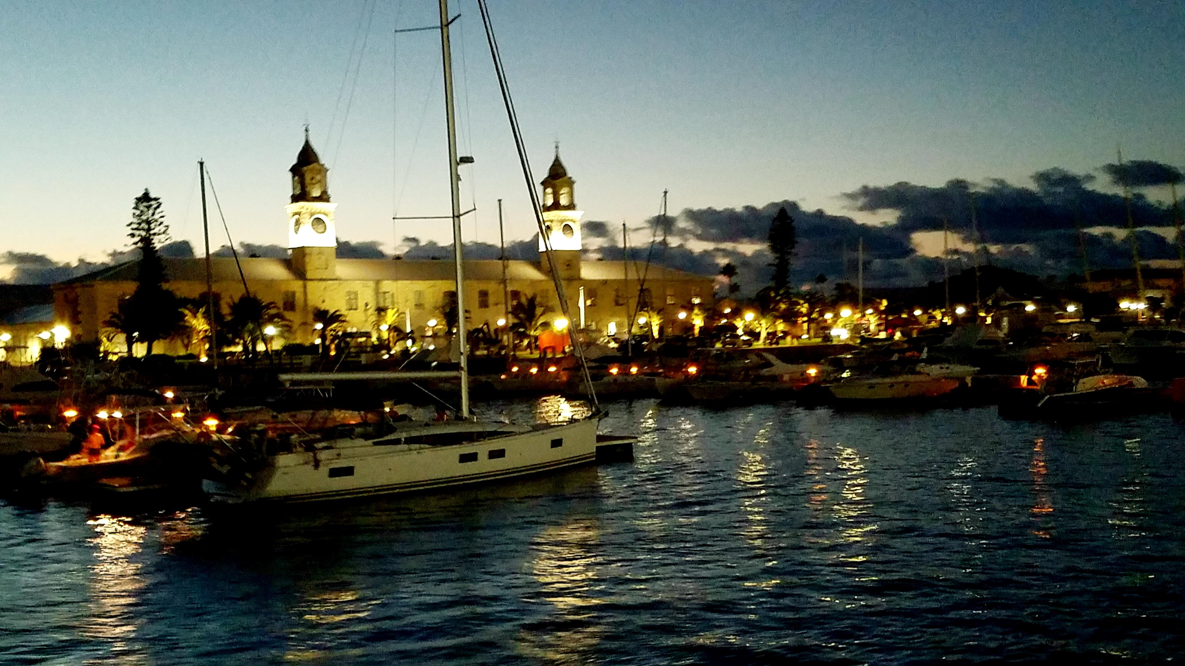 Sunset at Royal Navy dockyard | Scrolller