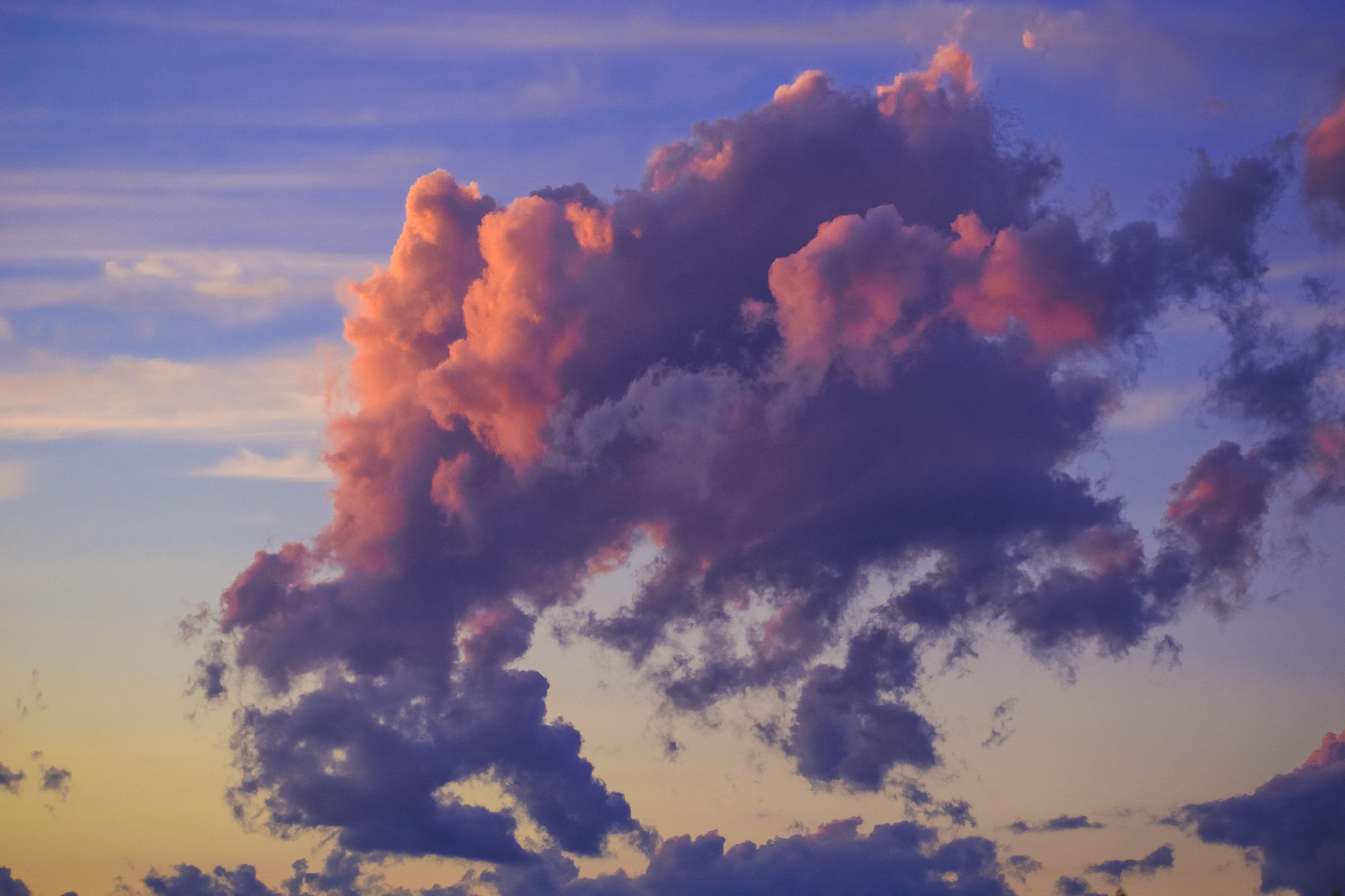 sunset clouds at my parents house | Scrolller