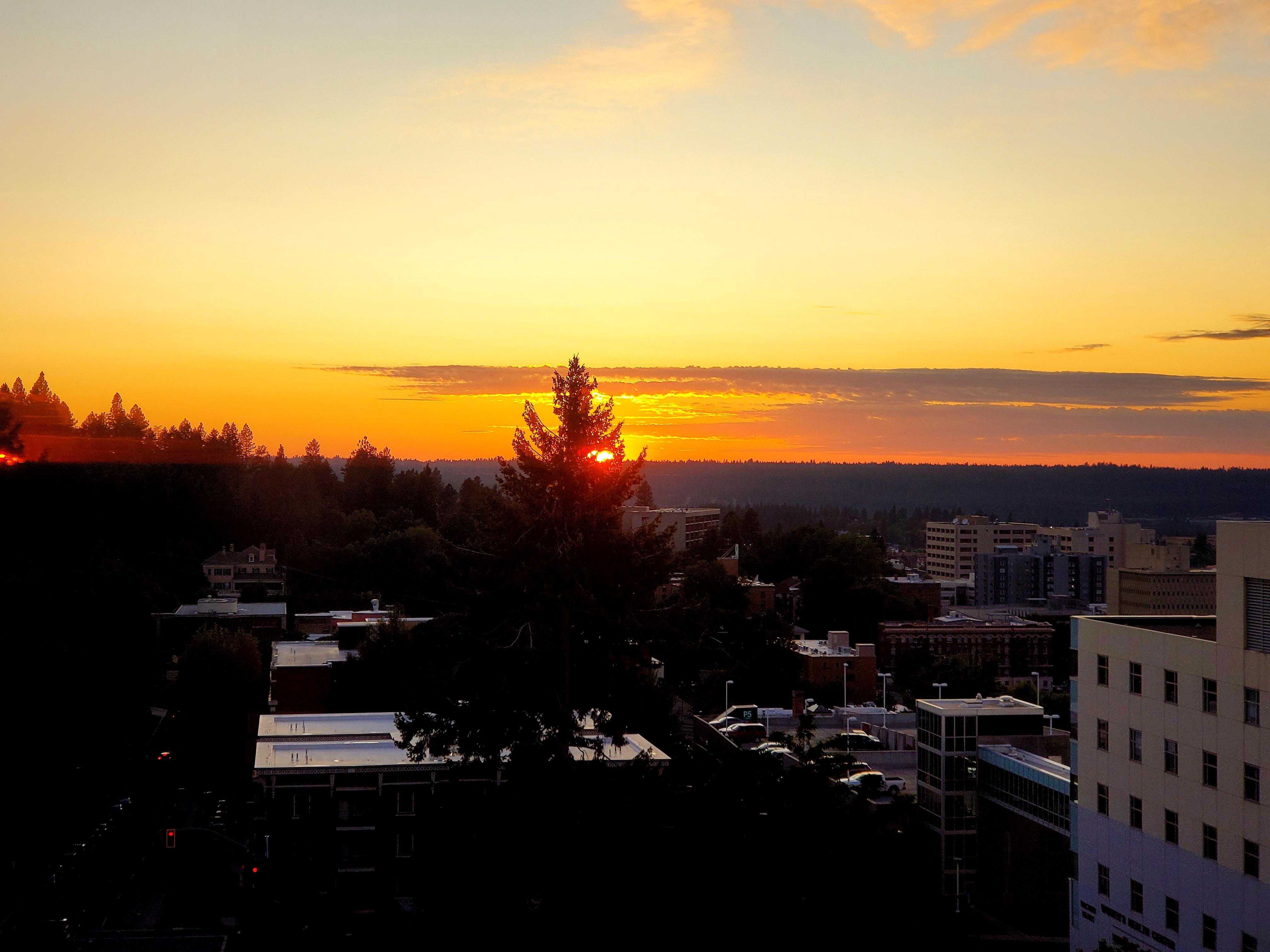 Sunset from my hospital room at SH | Scrolller