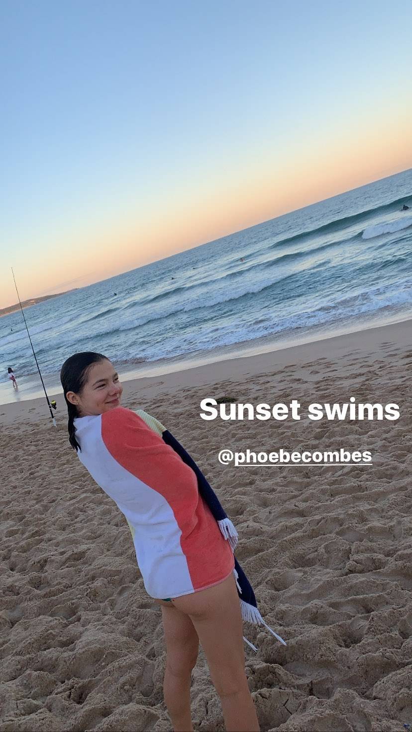 sunset swim | Scrolller