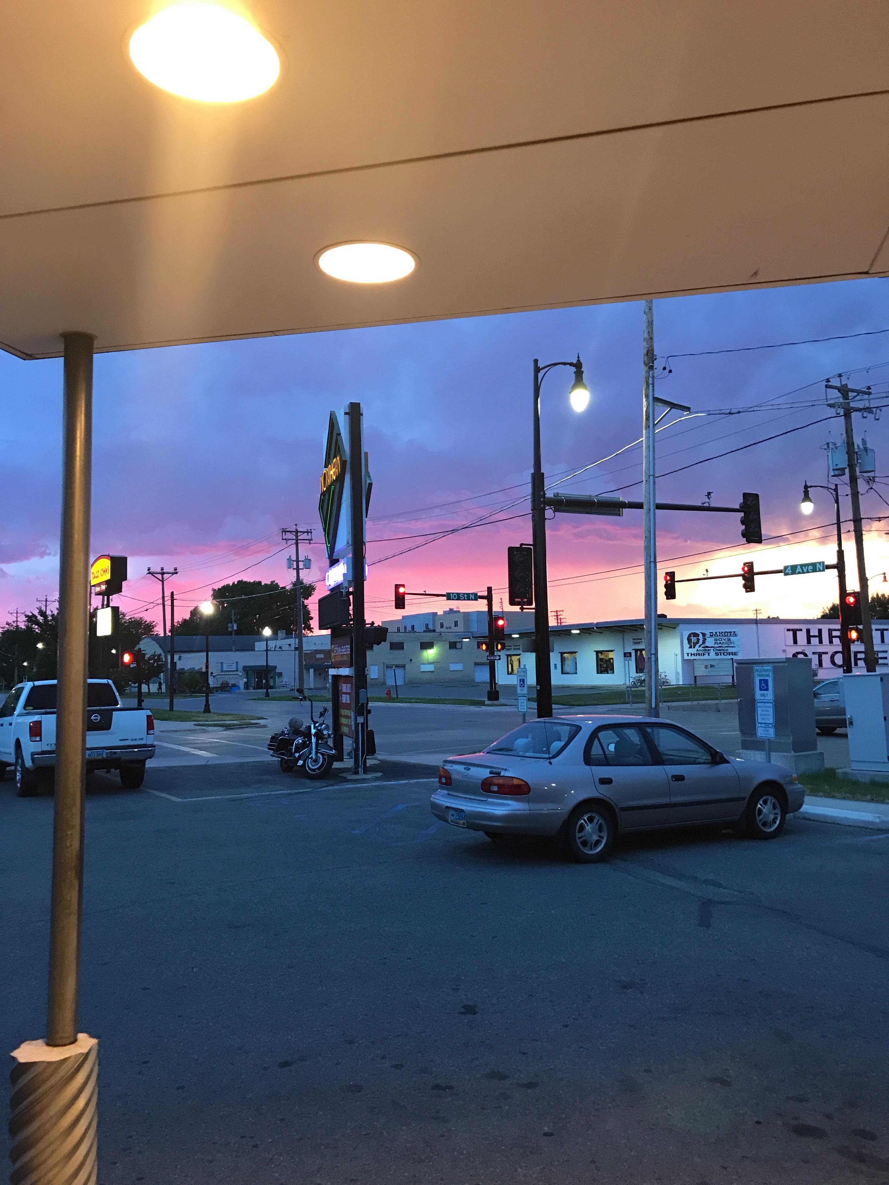 Sunset through a Storm. | Scrolller