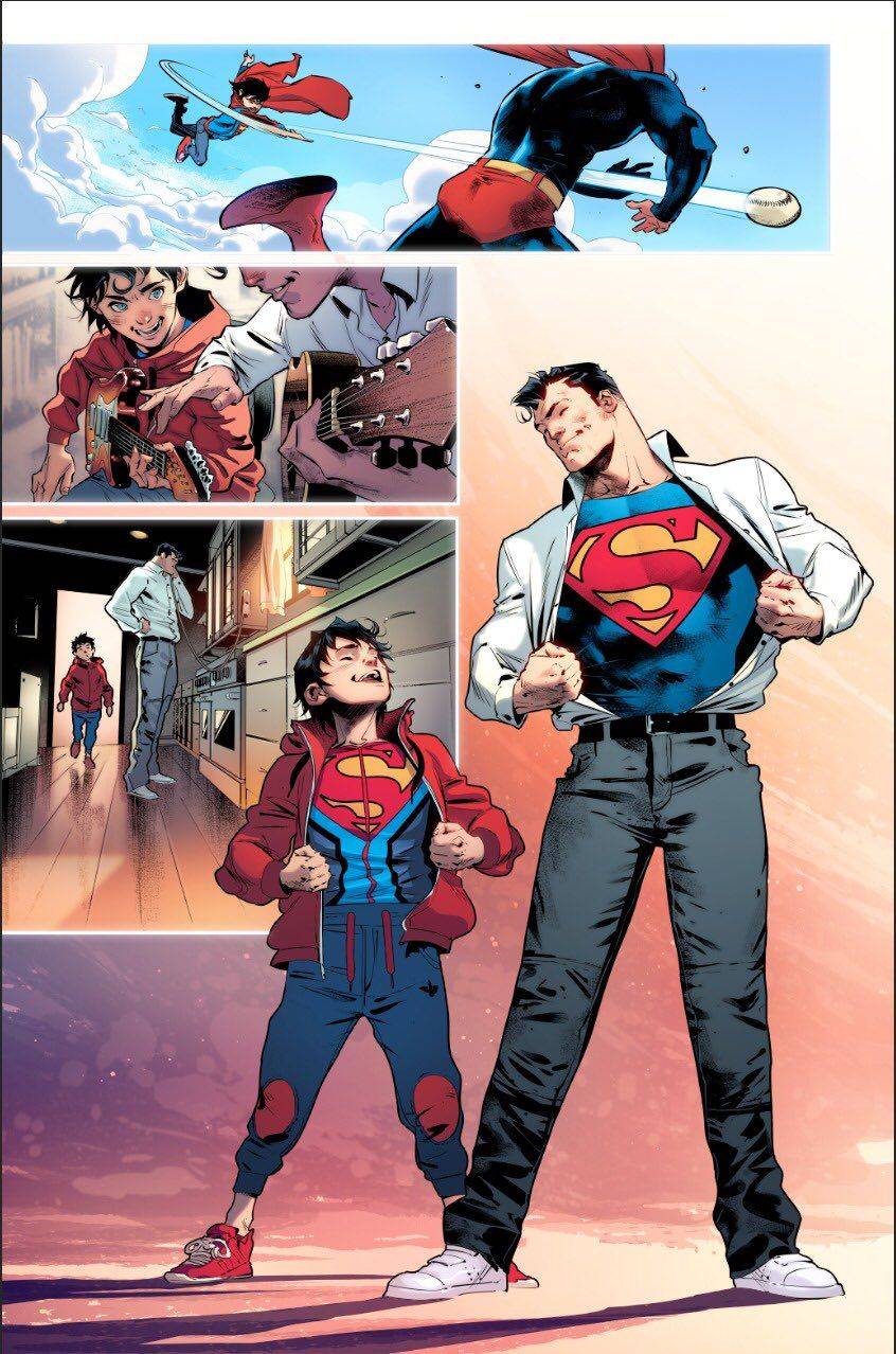 Superboy & Superman by Jorge Jiménez | Scrolller