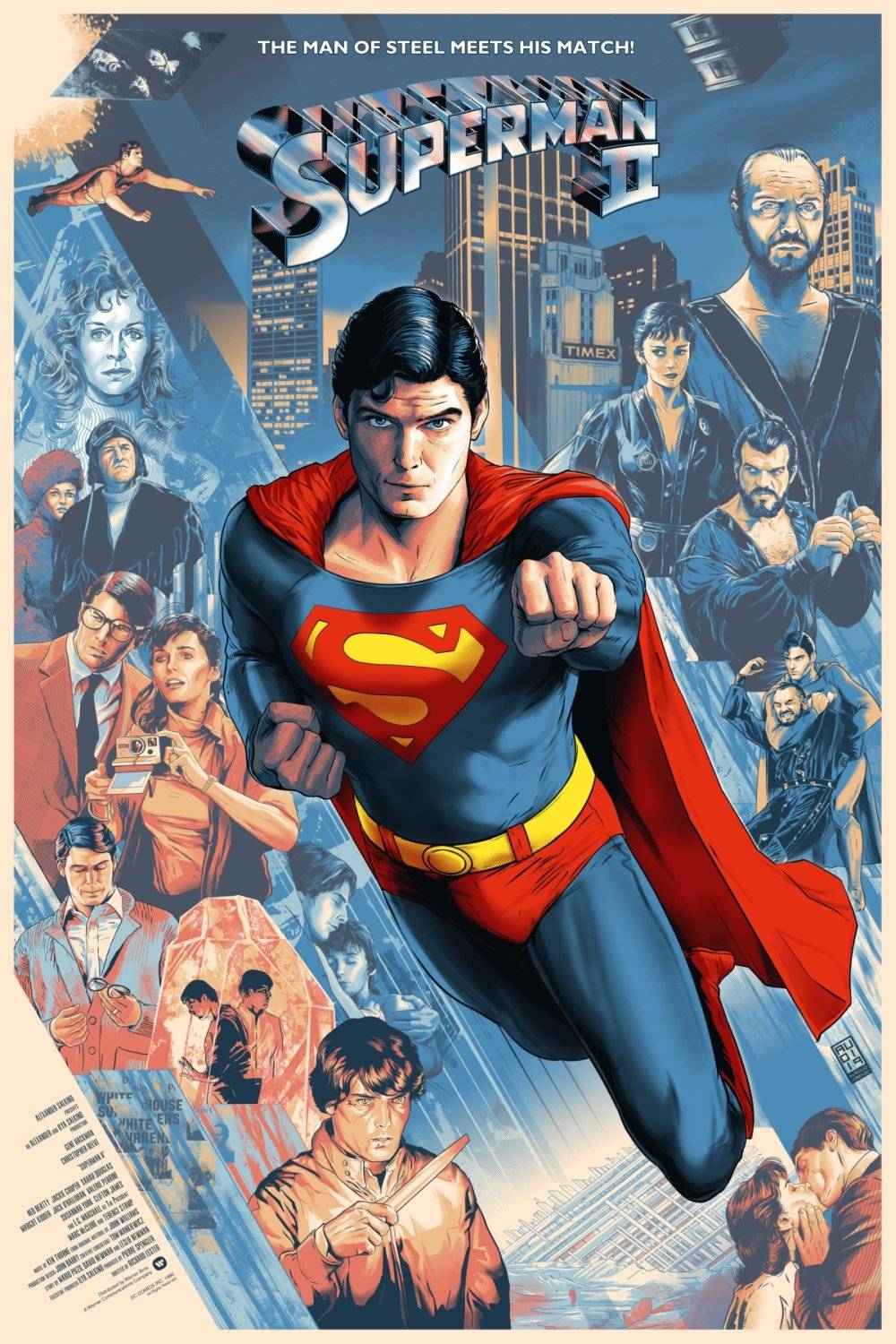 Superman II by Aurelio Lorenzo | Scrolller