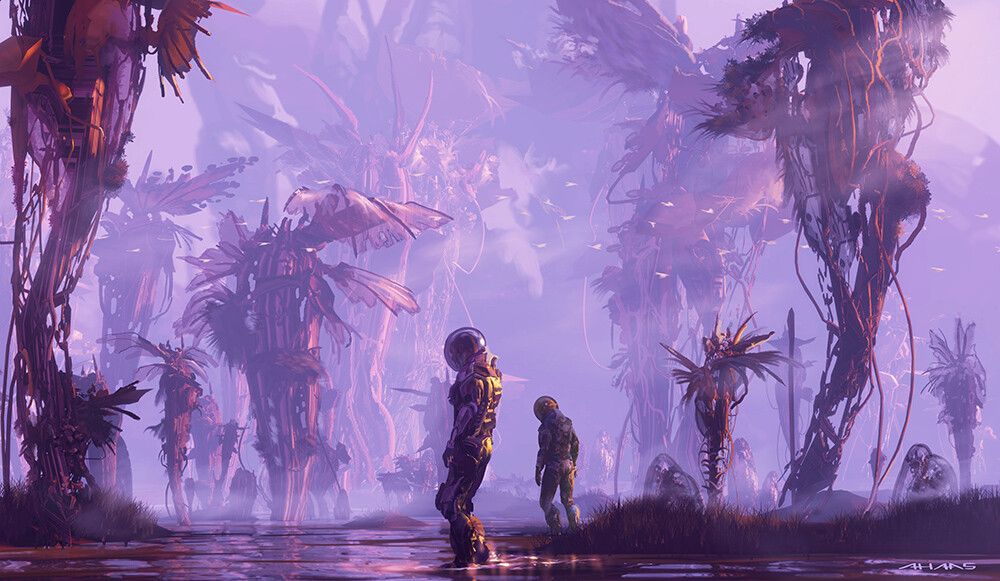 Swampscene, Arthur Haas | Scrolller