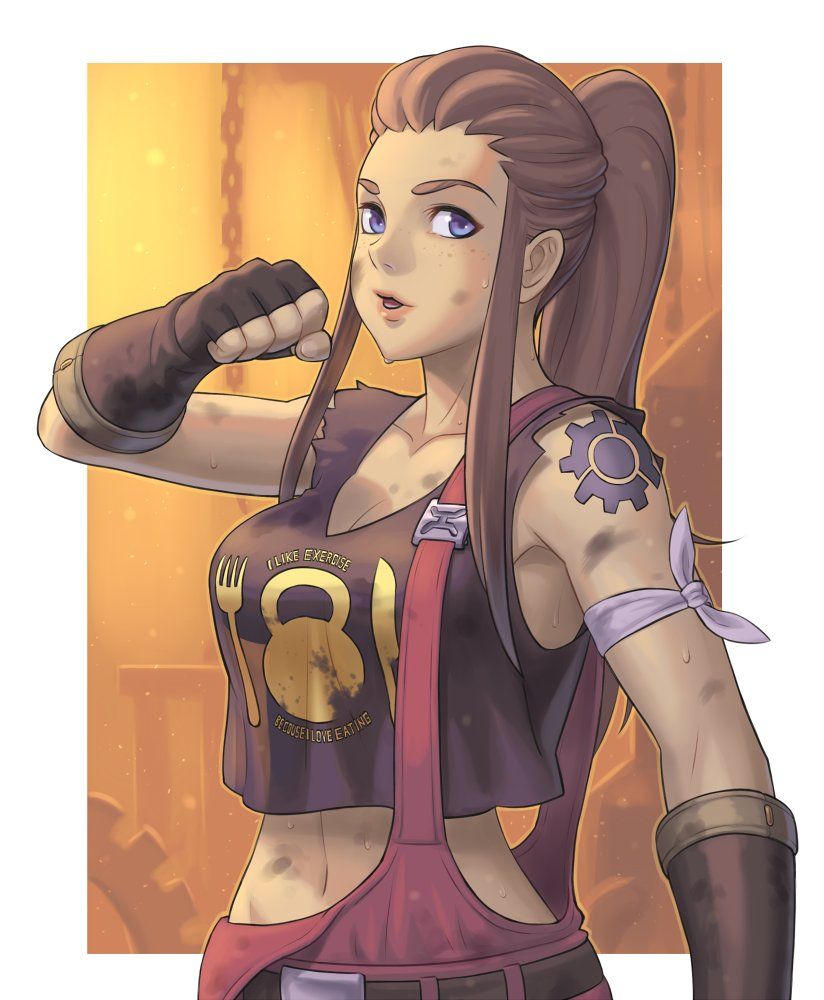Sweaty and Dirty Brigitte [Overwatch] | Scrolller
