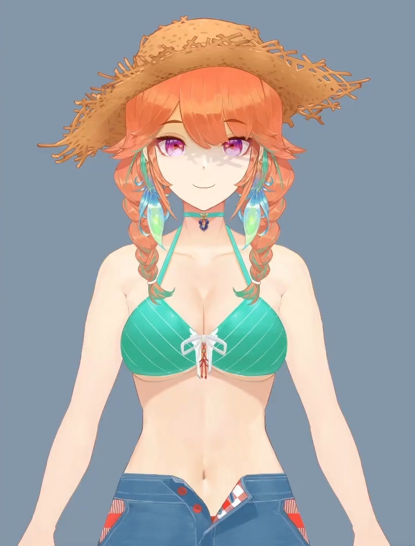Swimsuit Kiara by Huke-papa | Scrolller