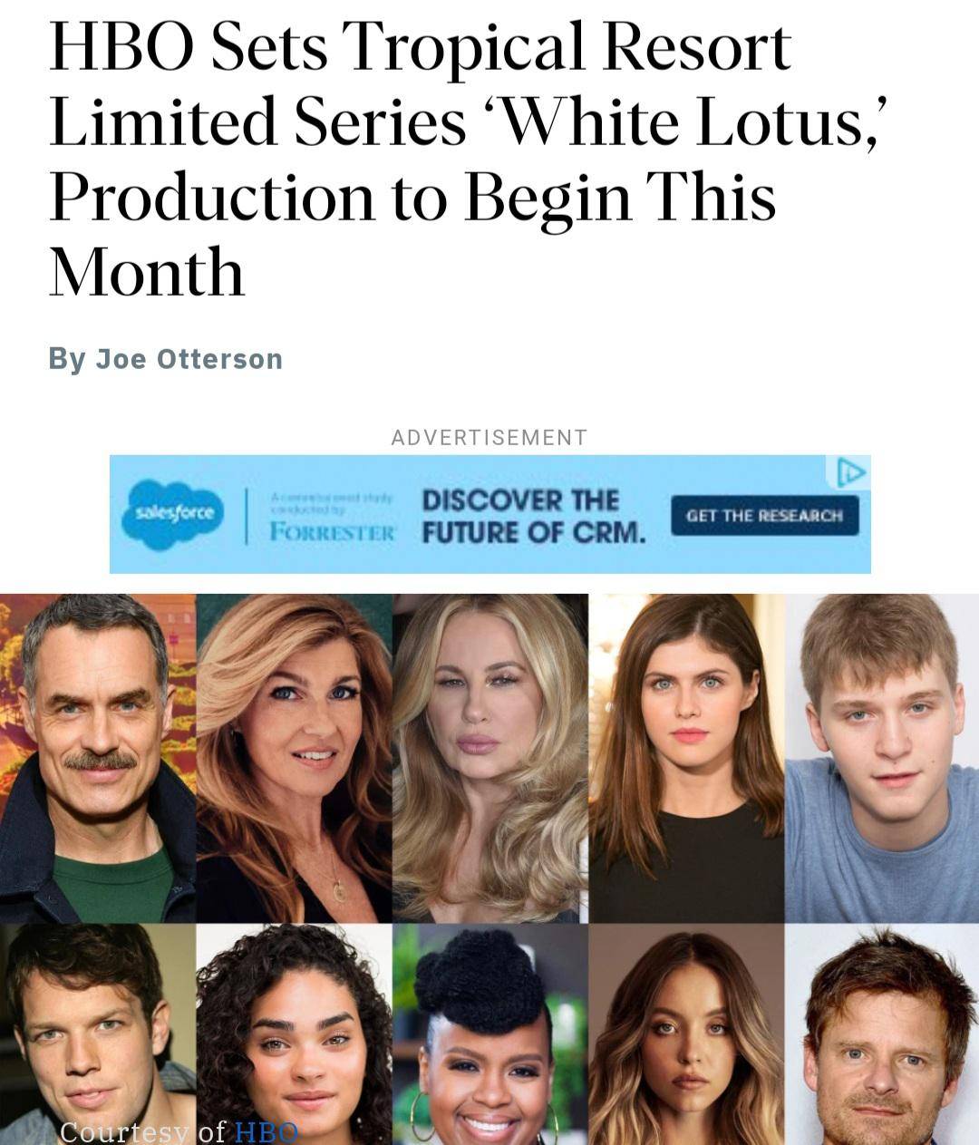 Sydney will be starring with Alexandra Daddario in the new HBO series "White Lotus" | Scrolller