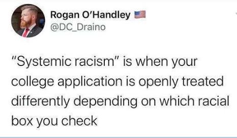 "Systemic racism" | Scrolller