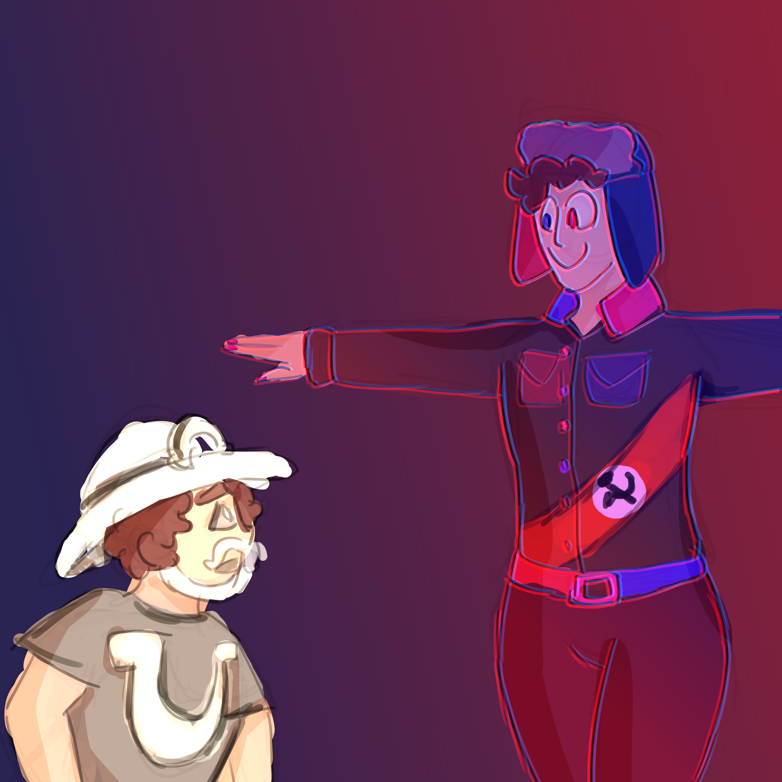 T POSE TO ASSERT POLITICAL DOMINANCE | Scrolller