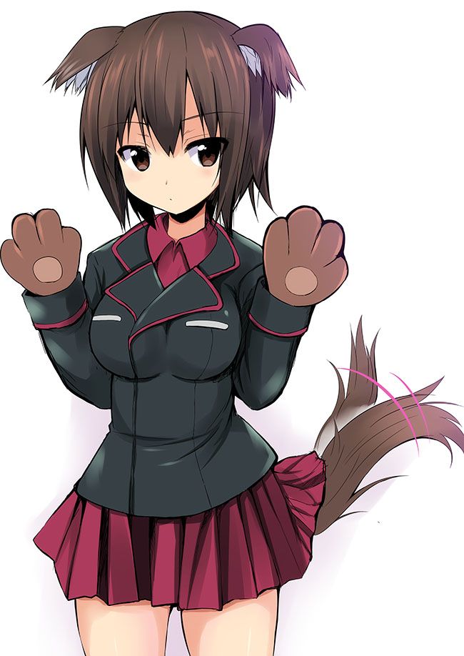 Tail wagging Maho [Girls und Panzer] | Scrolller