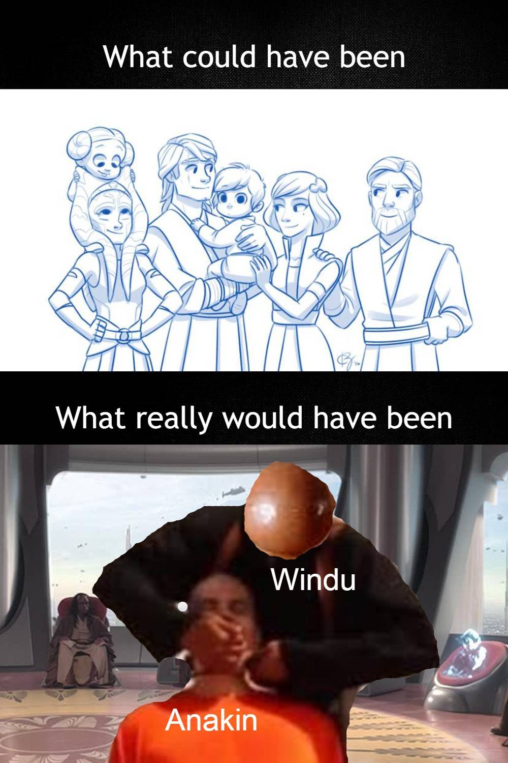 "Take a punishment, young skywalker" | Scrolller