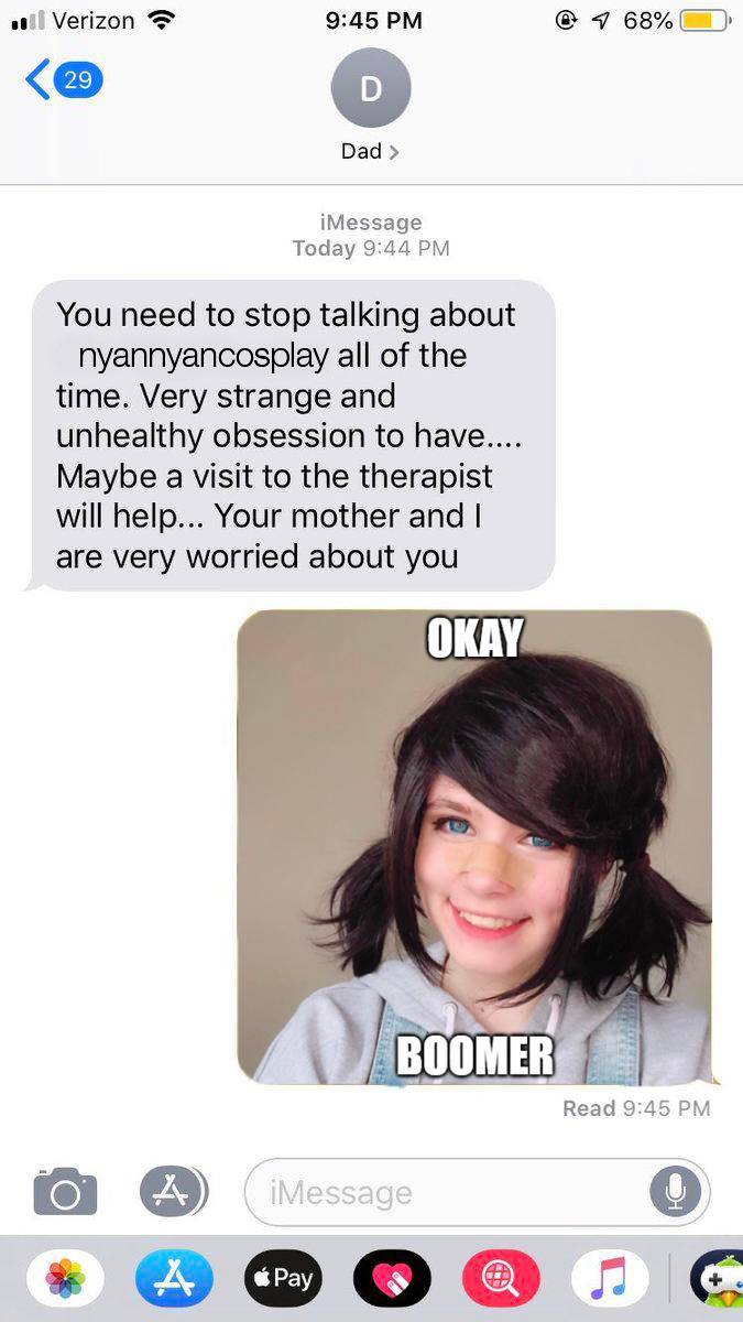 Take That Dad Scrolller