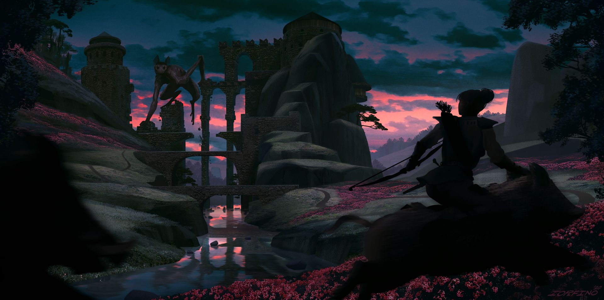 Taladhir Keep, original landscape | Scrolller