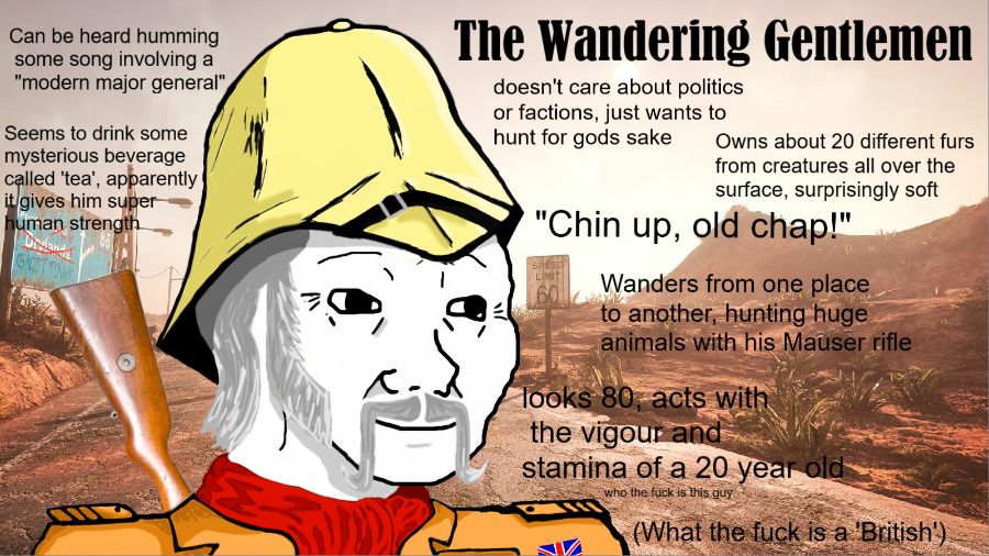 Tally ho Chaps! Another OC for the compass | Scrolller