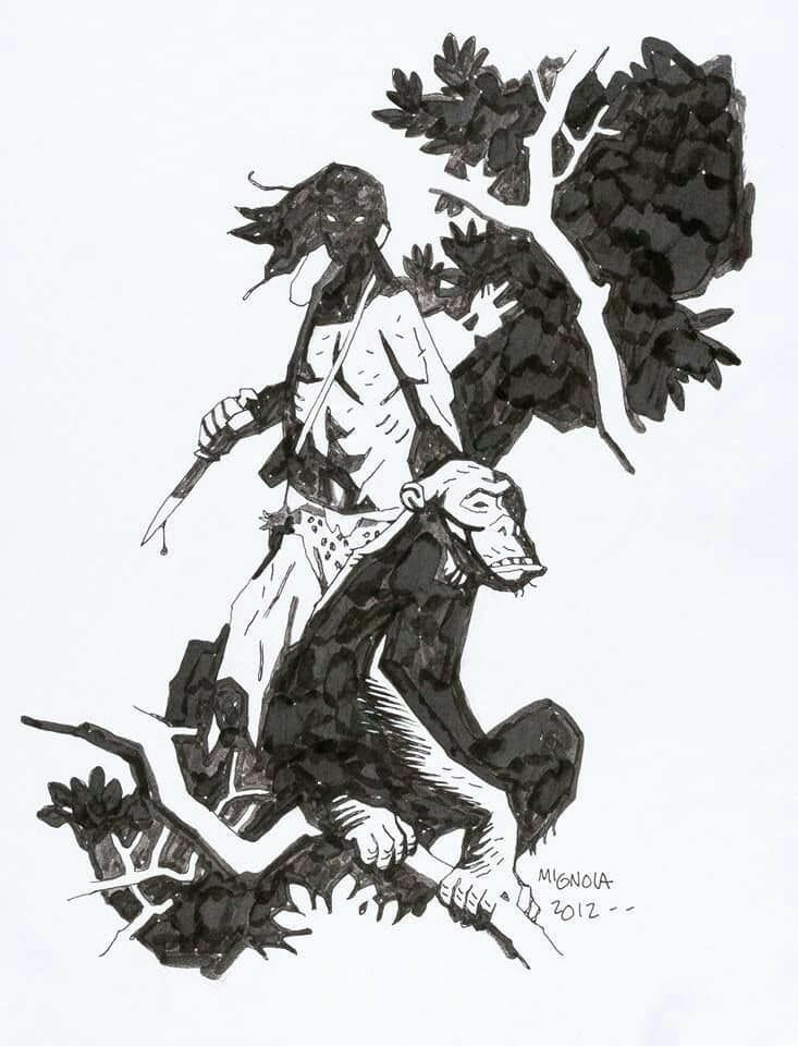 Tarzan by Mike Mignola | Scrolller