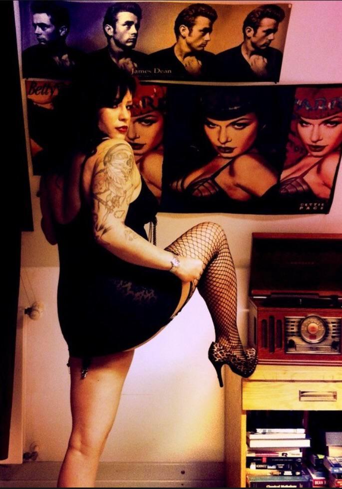 Tattooed pin up inspired. | Scrolller