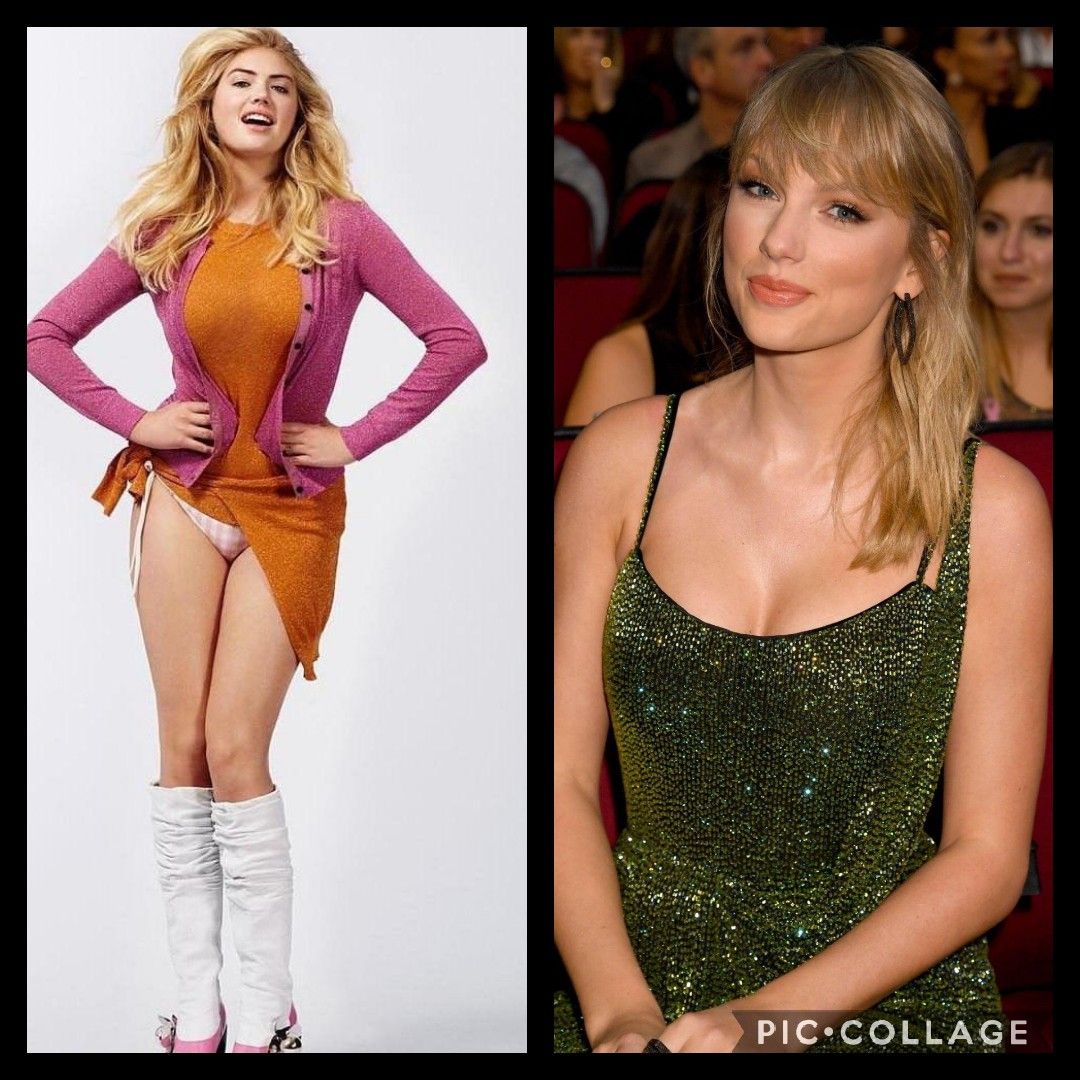 Taylor Swift and Kate Upton are making my cock hard. Thinking about ...