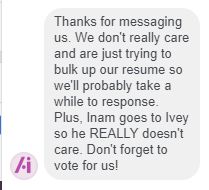 Team AI's automated response | Scrolller