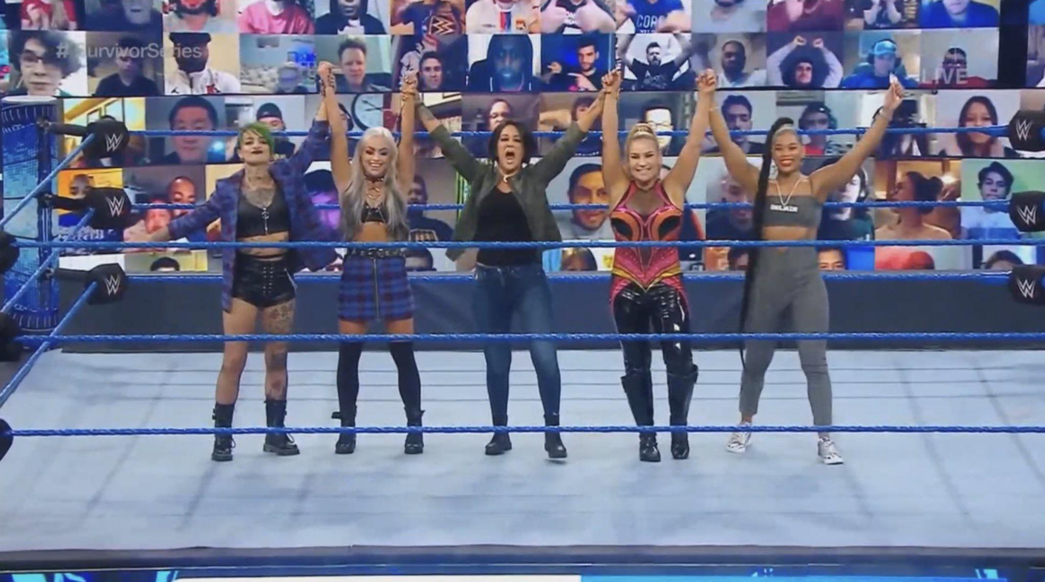 Team Smackdown women’s team got full permission to lock me in their room and do WHATEVER the ...