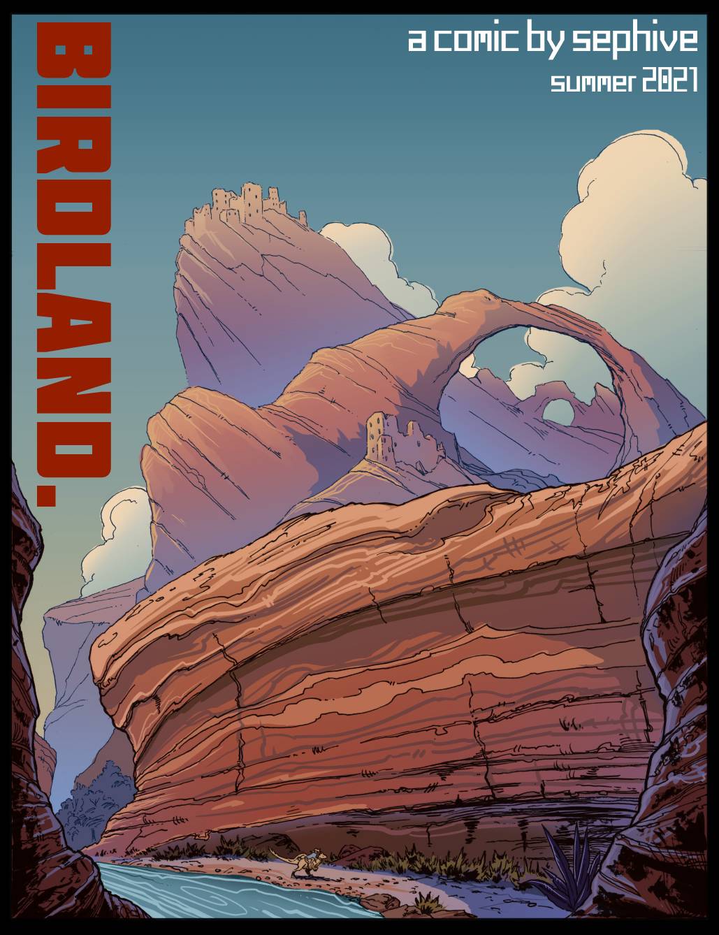 Teaser poster for my first long comic! | Scrolller