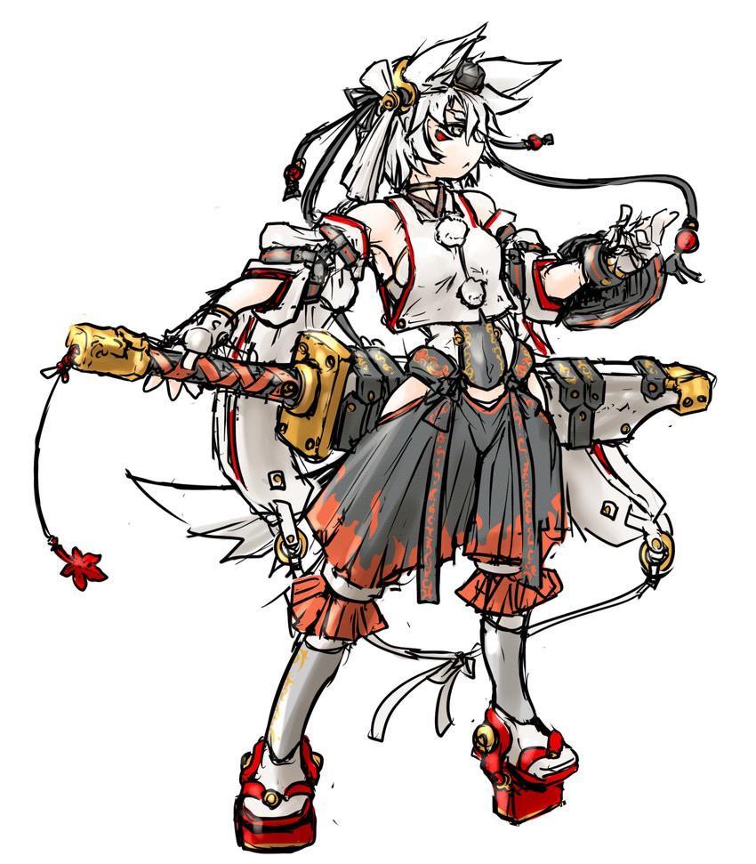 Tech-engineer Momiji | Scrolller