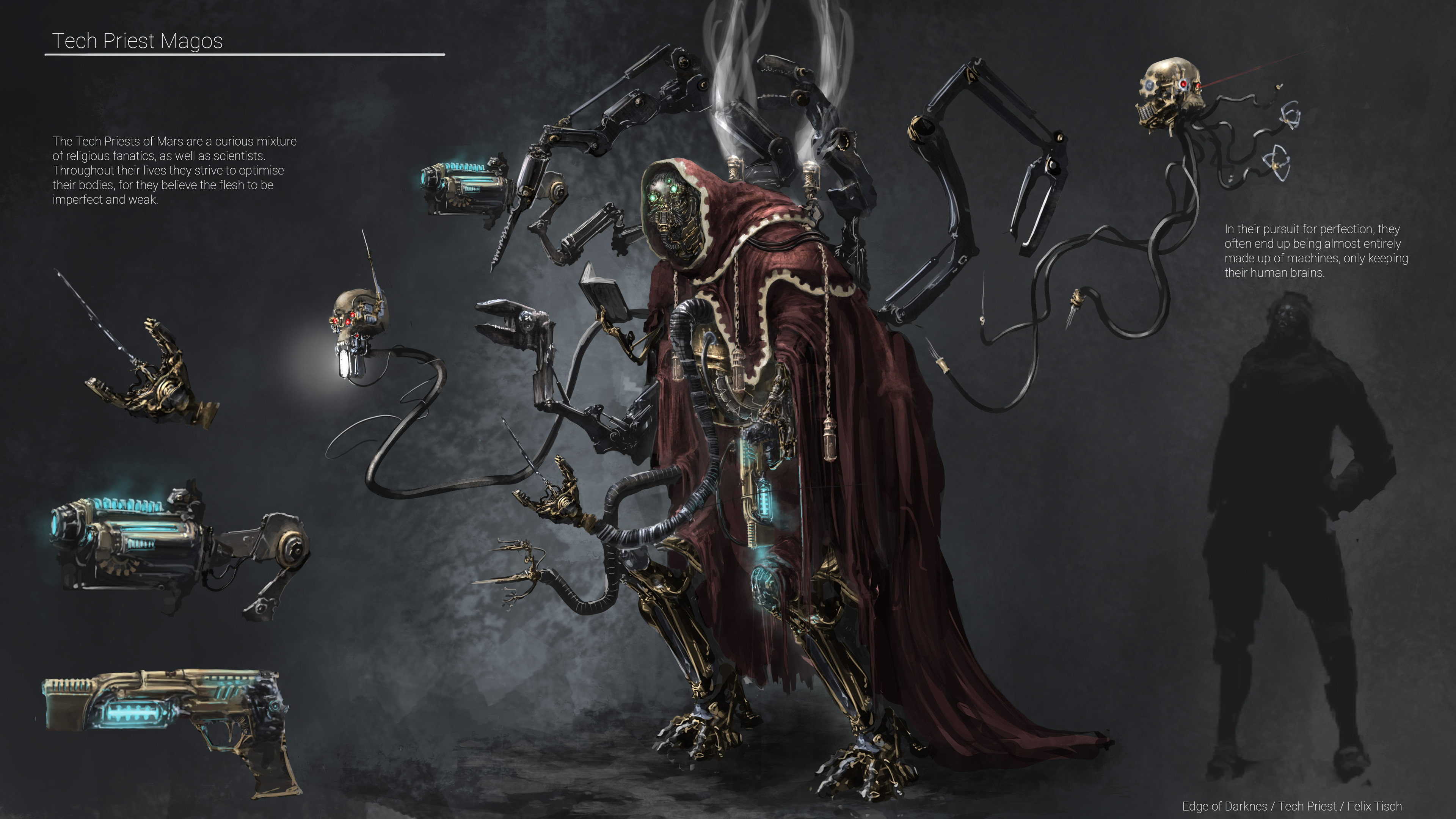 Tech Priest by Felix Tisch | Scrolller