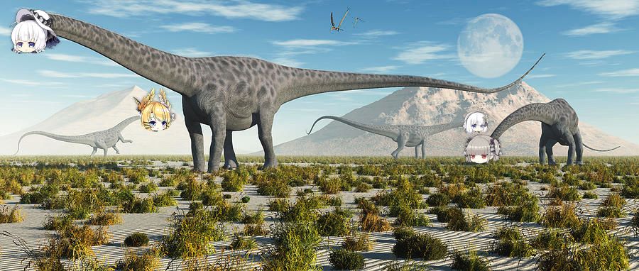 Technically, Zuikaku, Shoukaku, and Taihou (unfortunately not pictured here) are dinosaurs ...