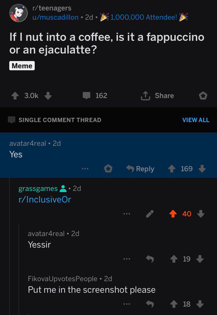 Teens are out here asking the real questions | Scrolller