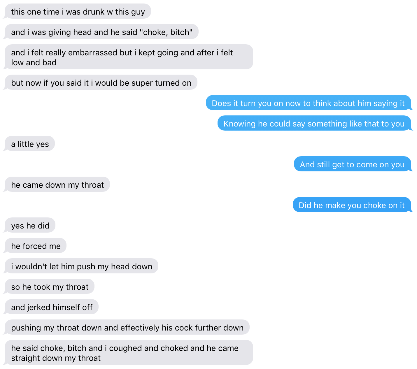 "tell me about a time you felt degraded" | Scrolller