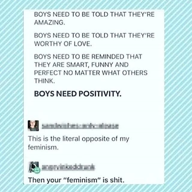 Telling a feminist the truth. | Scrolller