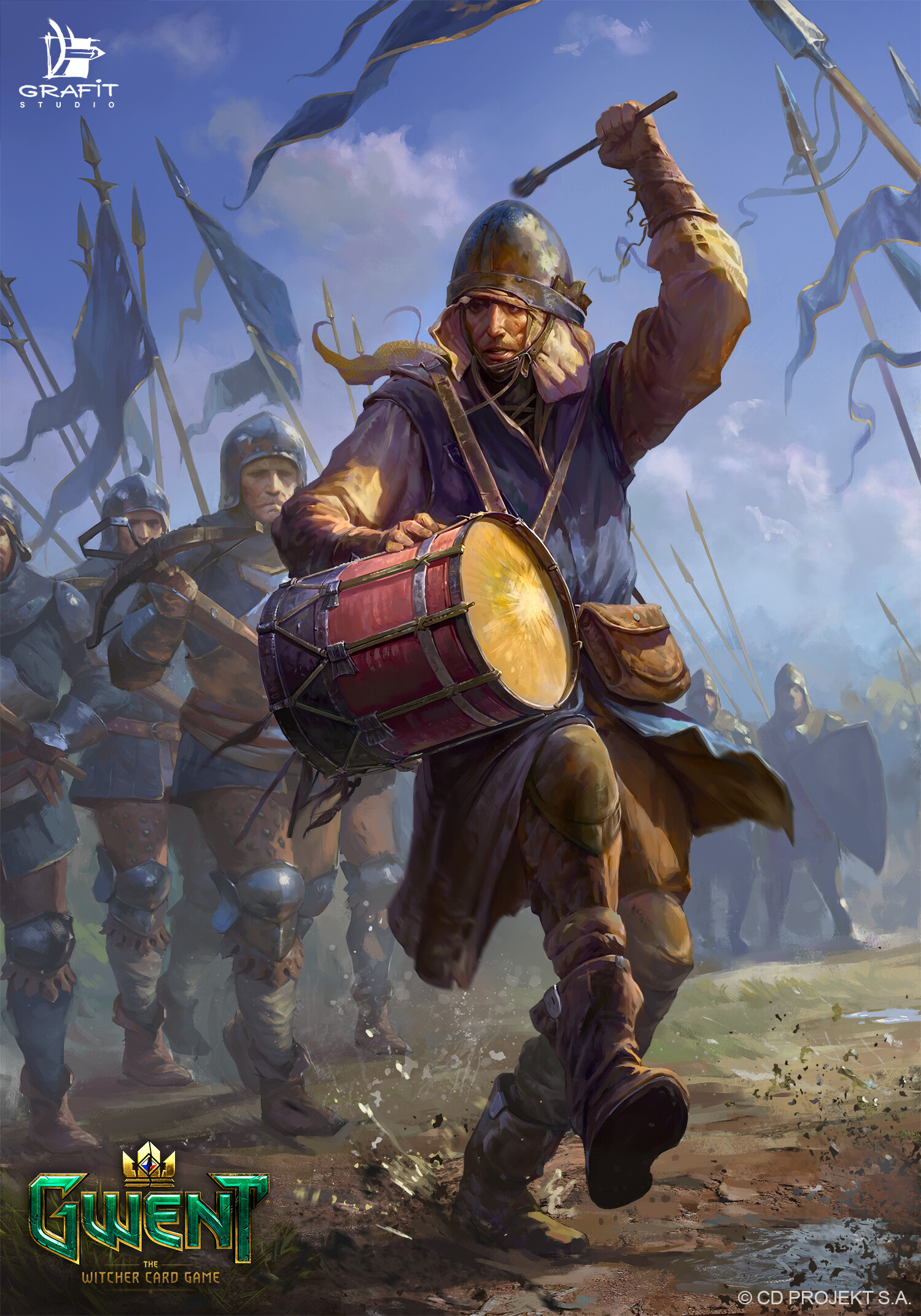 Temerian Drummer by Grafit Studio. | Scrolller