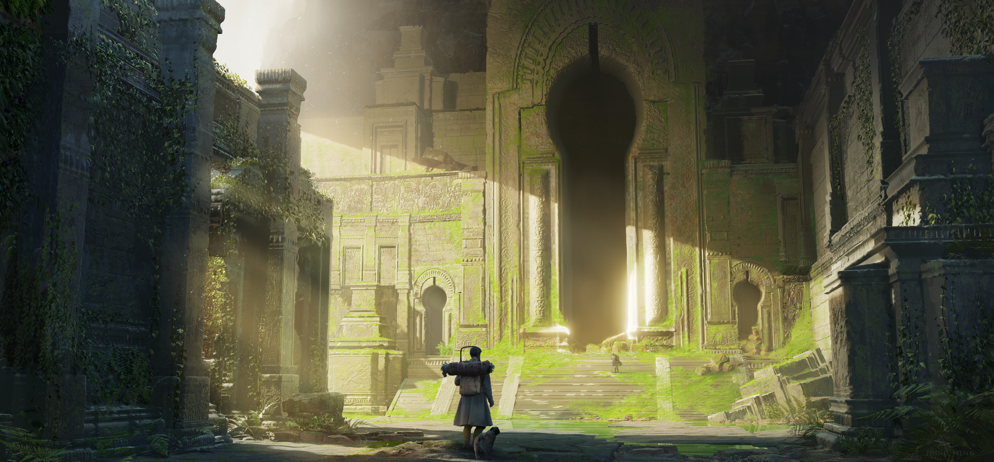 Temple by Jinno Ning | Scrolller