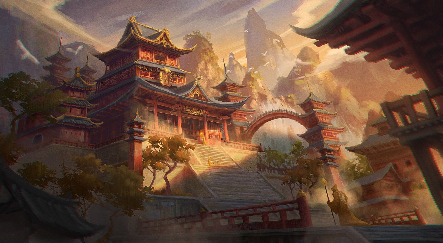 Temple by Shusei Sasaya | Scrolller