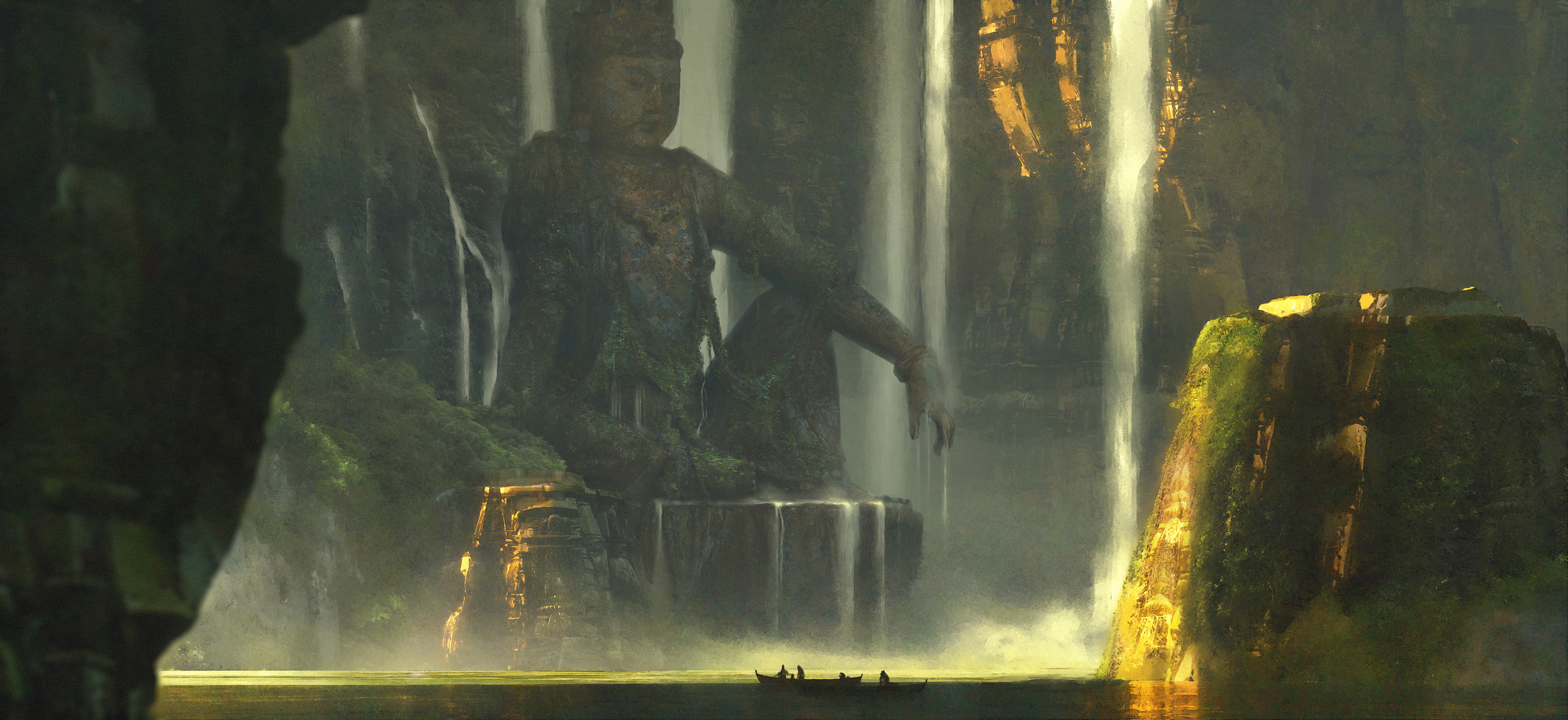 Temple Falls by Bruno Wall | Scrolller