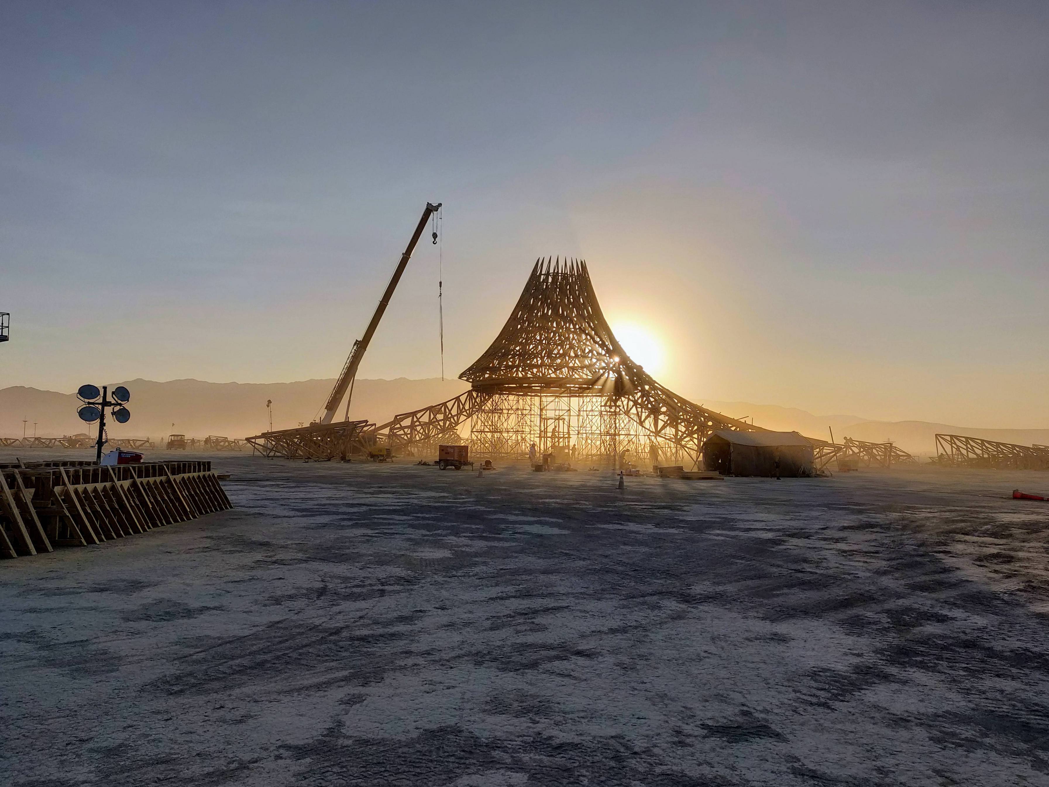 Temple in progress | Scrolller