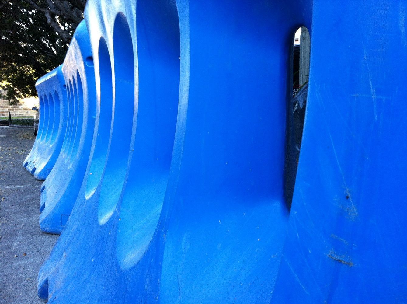 Temporary safety barriers | Scrolller