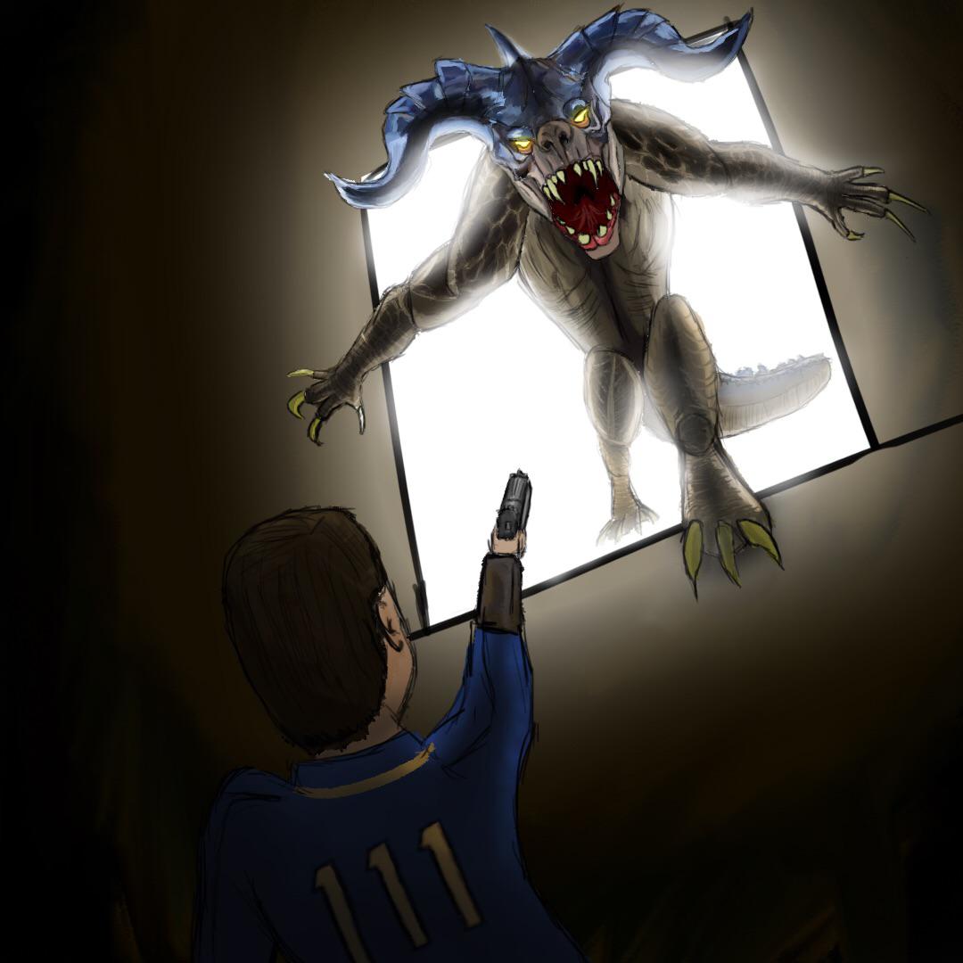 Terror by Deathclaw [OC] | Scrolller