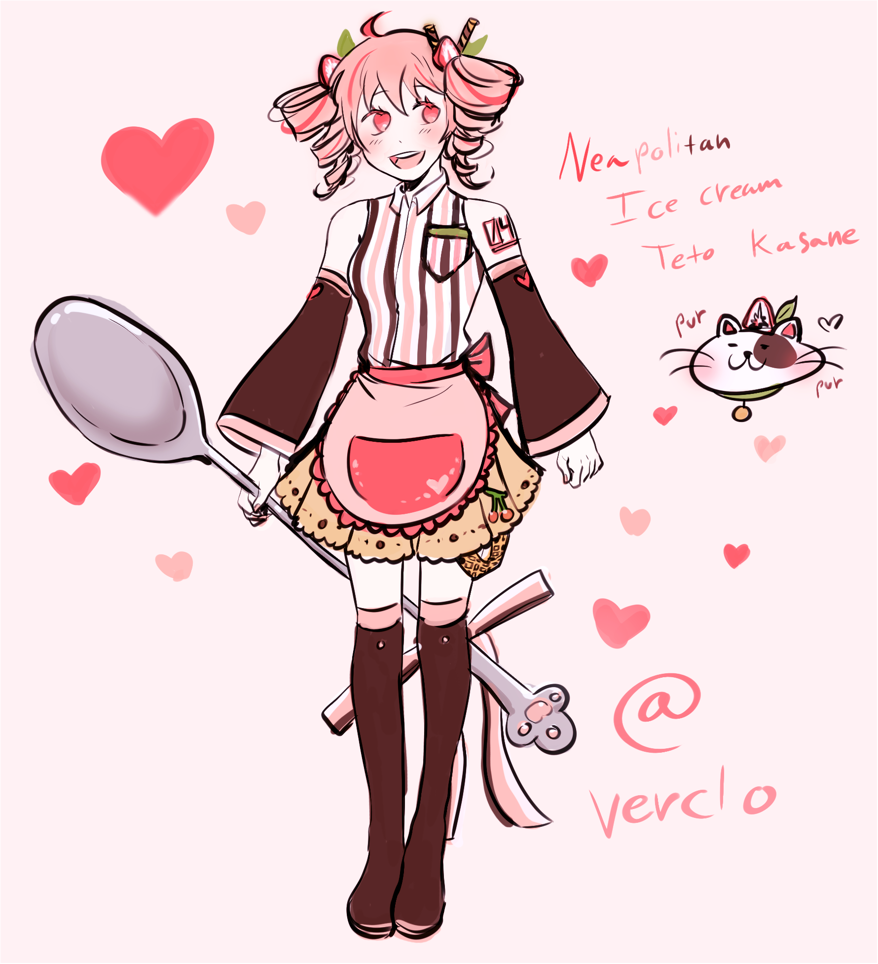Teto Redesign (Neapolitan Ice cream ver.) [verclo] | Scrolller