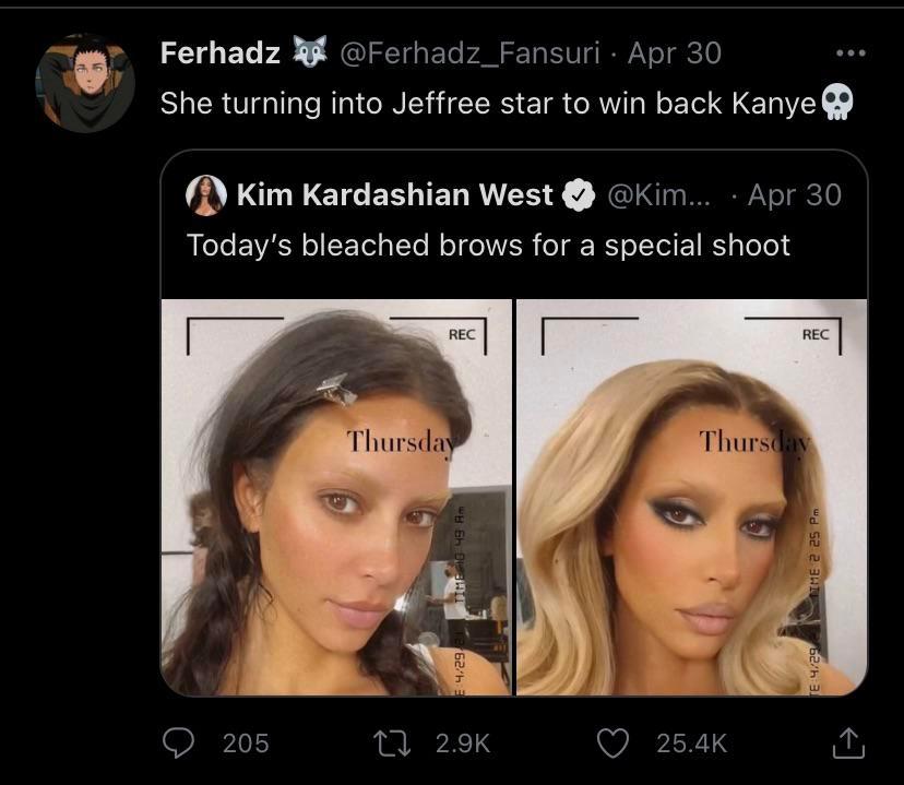 Tf Kim doing | Scrolller