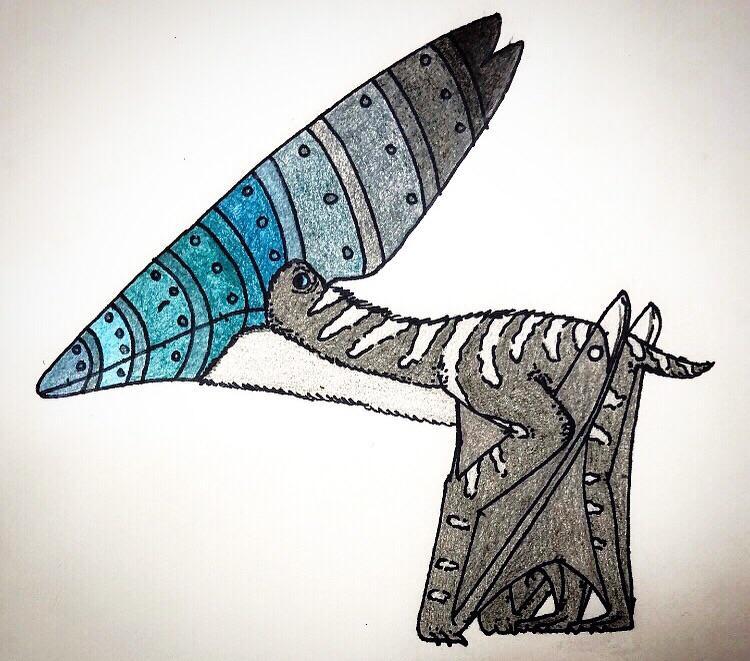 Thalassodromeus sethi, a commission from earlier today | Scrolller