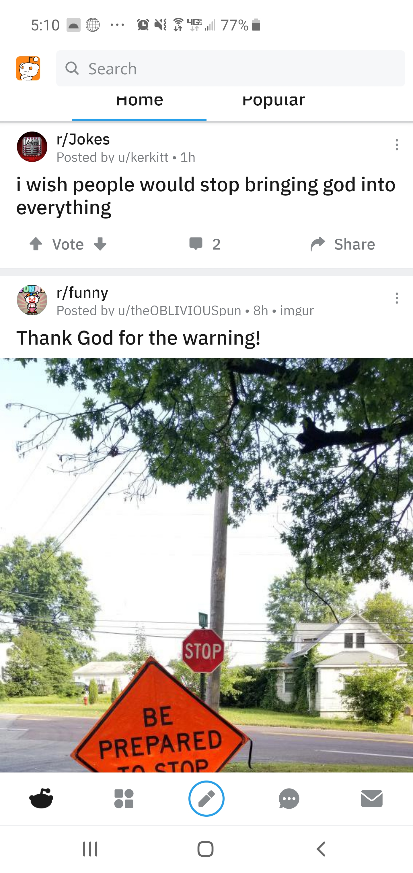 Thank god. | Scrolller